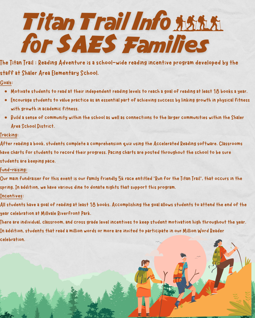 Titan Trail Information – Shaler Area School District