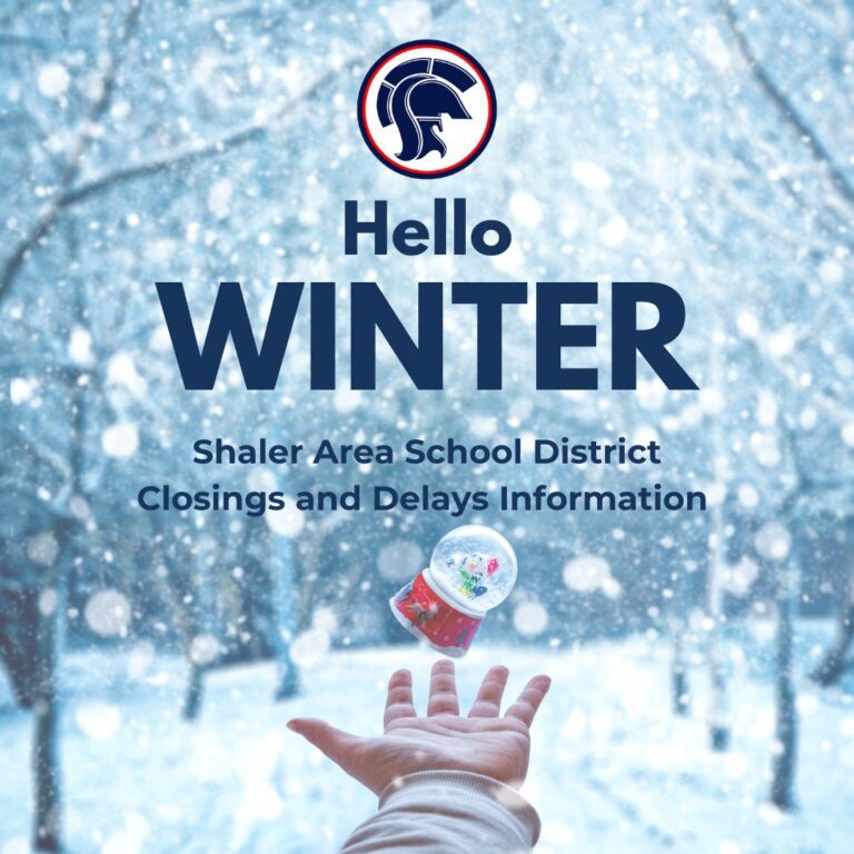 Winter Weather Reminders: Closings and Delay Information – Shaler Area ...